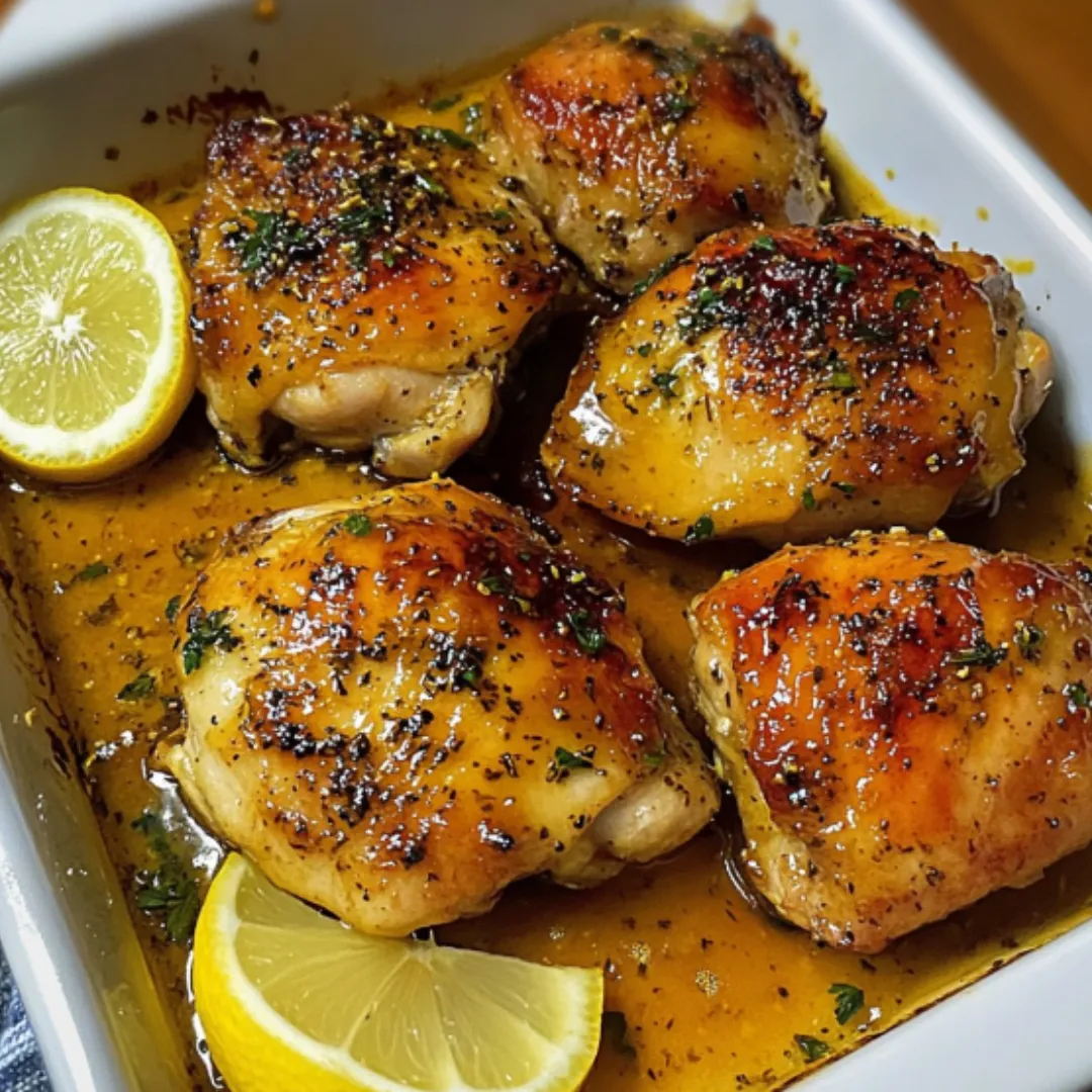 Pollo al Horno con Mostaza, Miel y Limón: Una Receta Deliciosa y ...